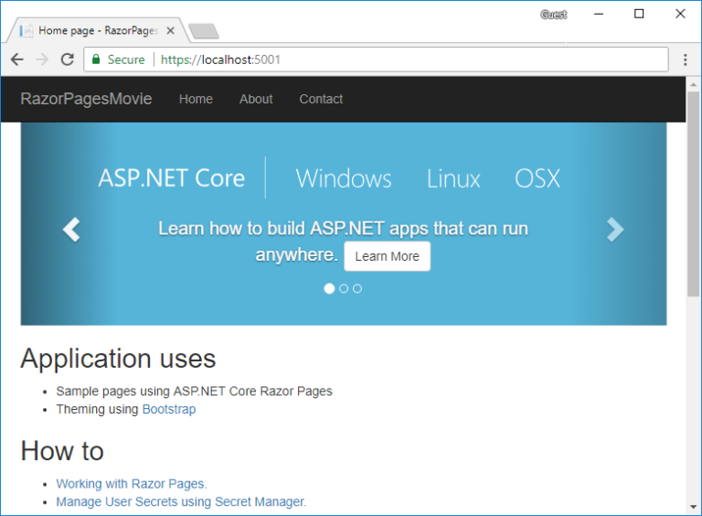 How to Implement CRUD Operations in ASP.NET Core to Develop Razor Pages ...