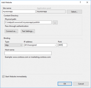 How to Deploy and Host ASP.NET Core Application on Windows IIS/Server