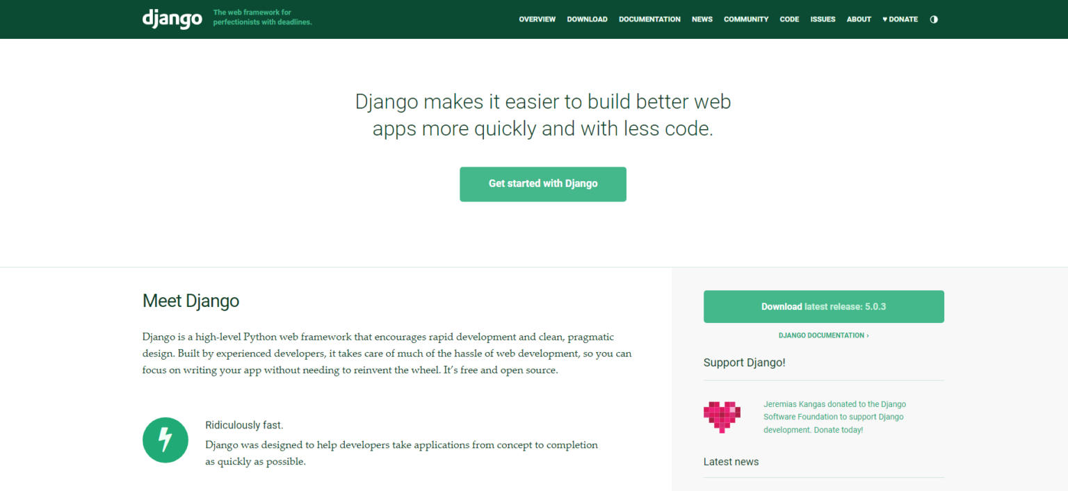 7 Best Backend Frameworks for Web App Development In 2025